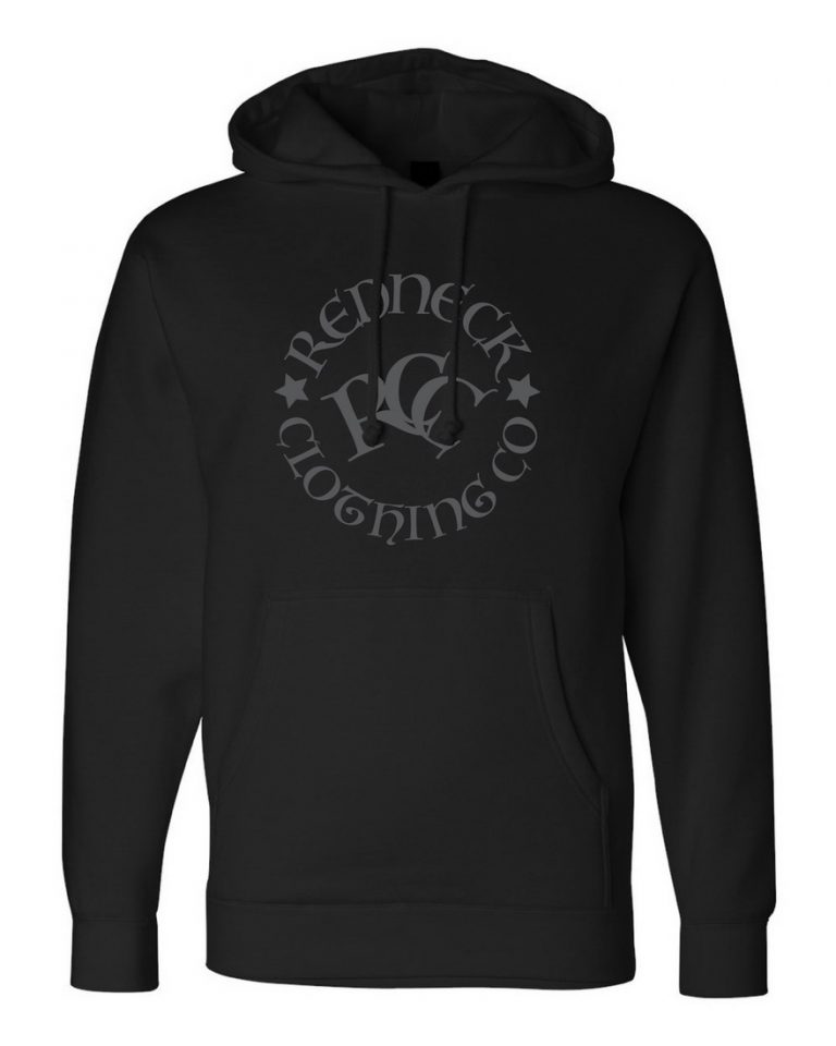 Men’s MID-Weight Hoodie – Camo Redneck Writing - Redneck Clothing Co.